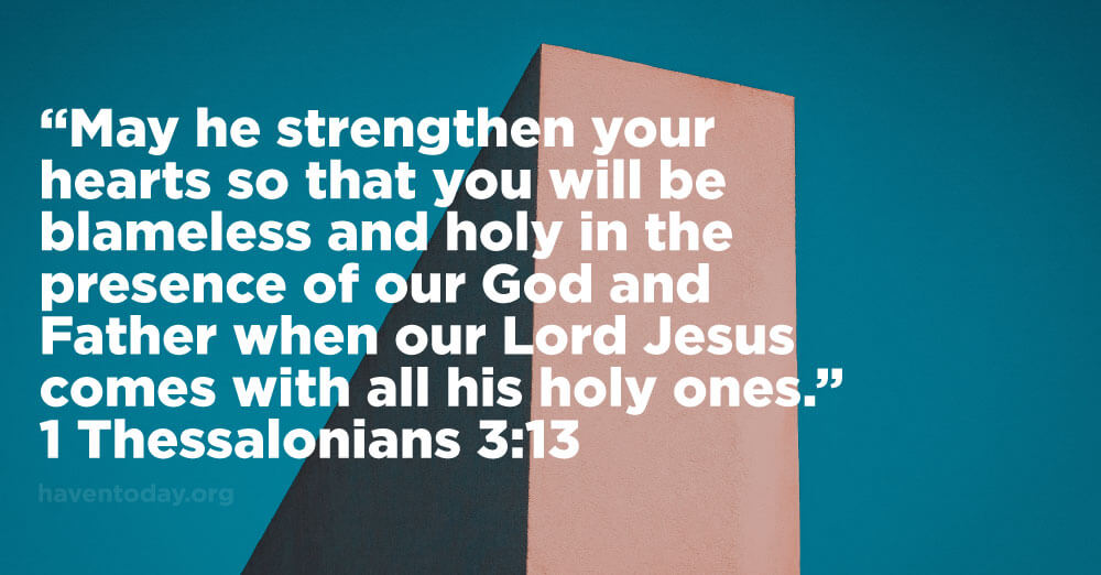 Blameless Before God - HavenToday.org