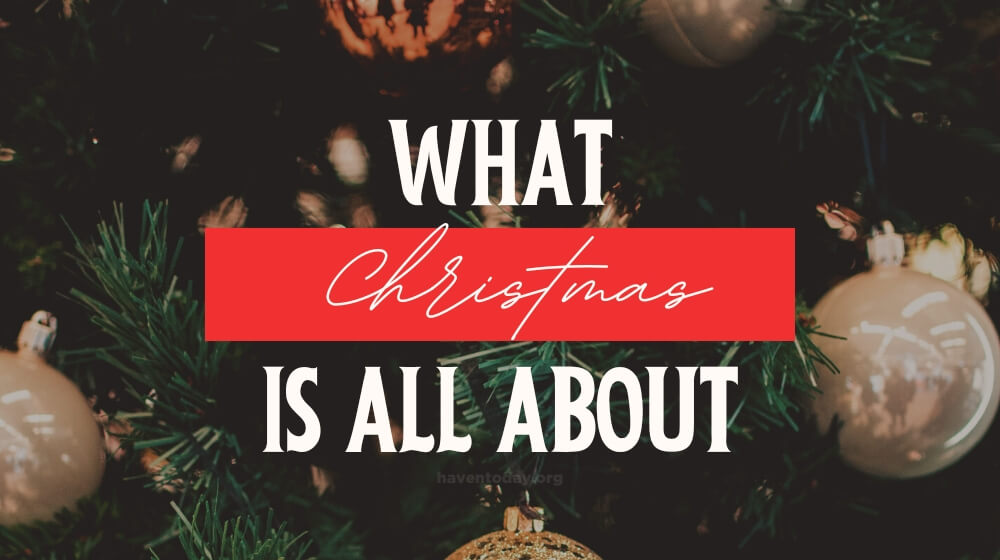 What Christmas Is All About - Haven Today with Charles Morris